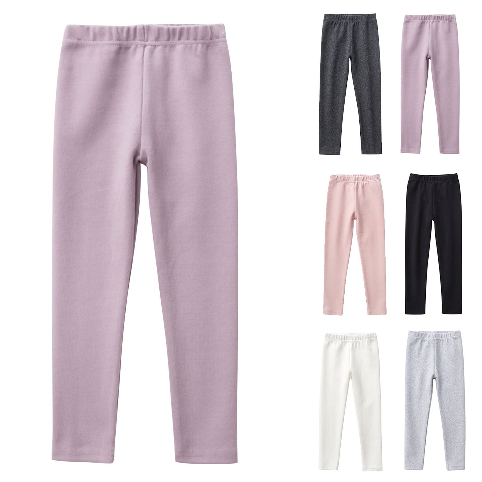 Avtoify Soft Breathable High Elastic Fabric Leggings Pants for Toddler ...