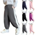 Avtoify Solid Pocket Ankle Sports Elastic Waist Fabric Casual Pants for ...