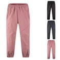 Avtoify Solid Windproof Waterproof Warm Fabric Hiking Pants for Boys ...
