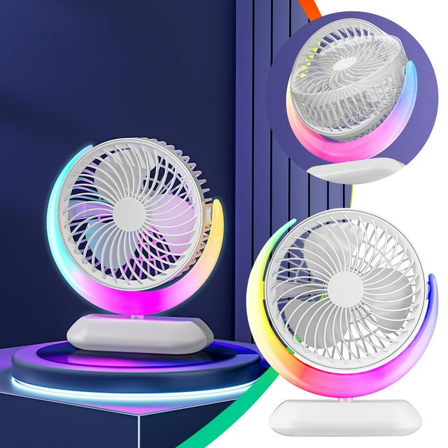 Avtoify Summer Fans, Big G Desktop Rotatable Fan Fashion And Convenient ...