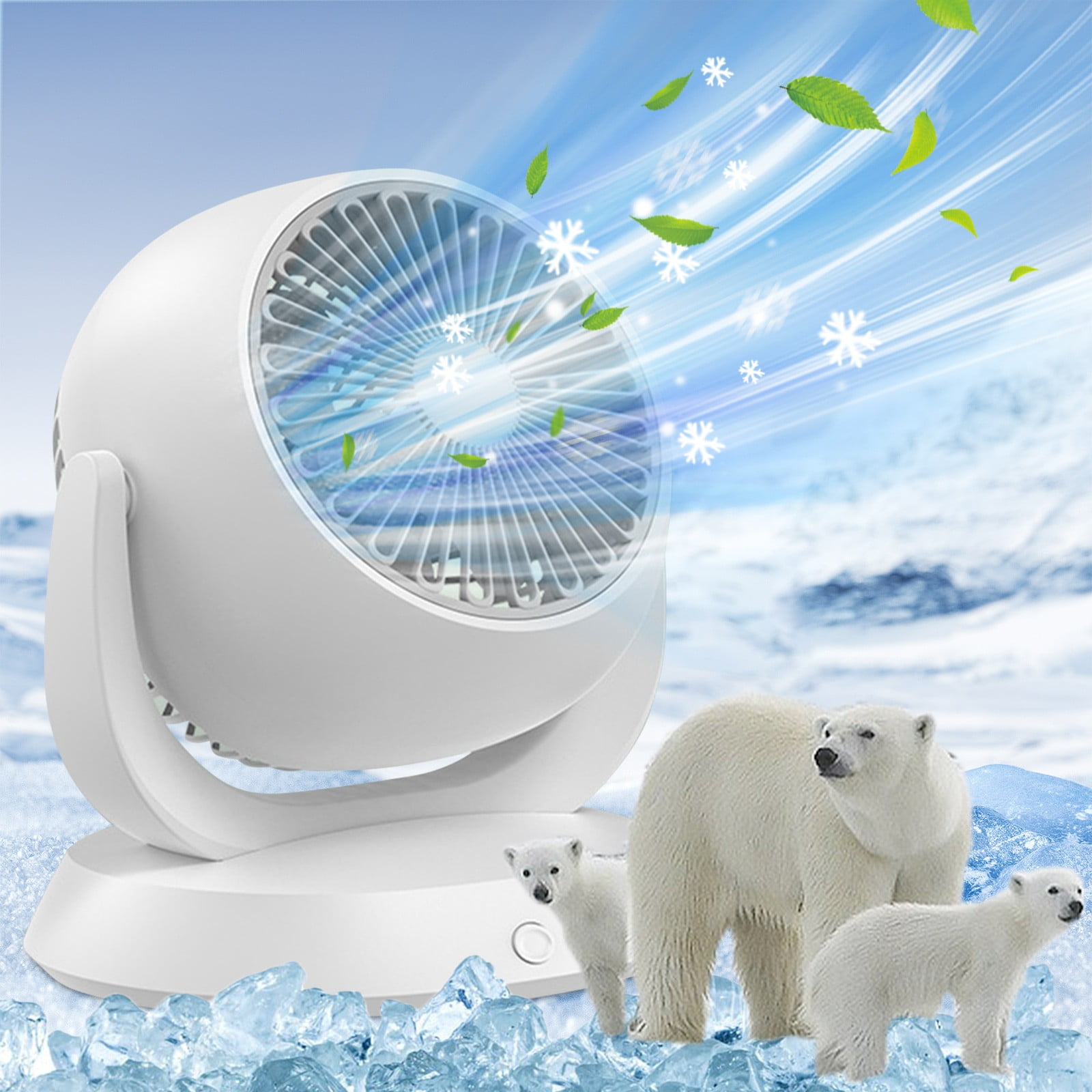 Avtoify Summer Fans, Desktop Fan Household Wind Circulation Fan ...