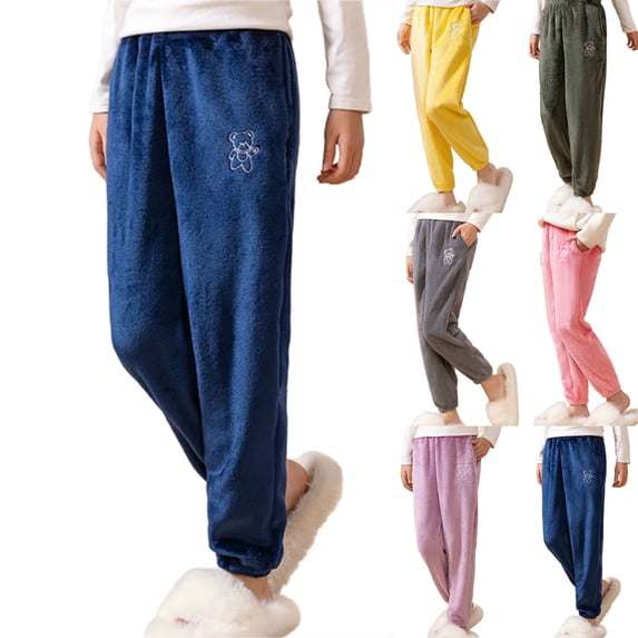 Avtoify Thick Fleece Elastic Waist Convertible Trouser Summer Pants for ...