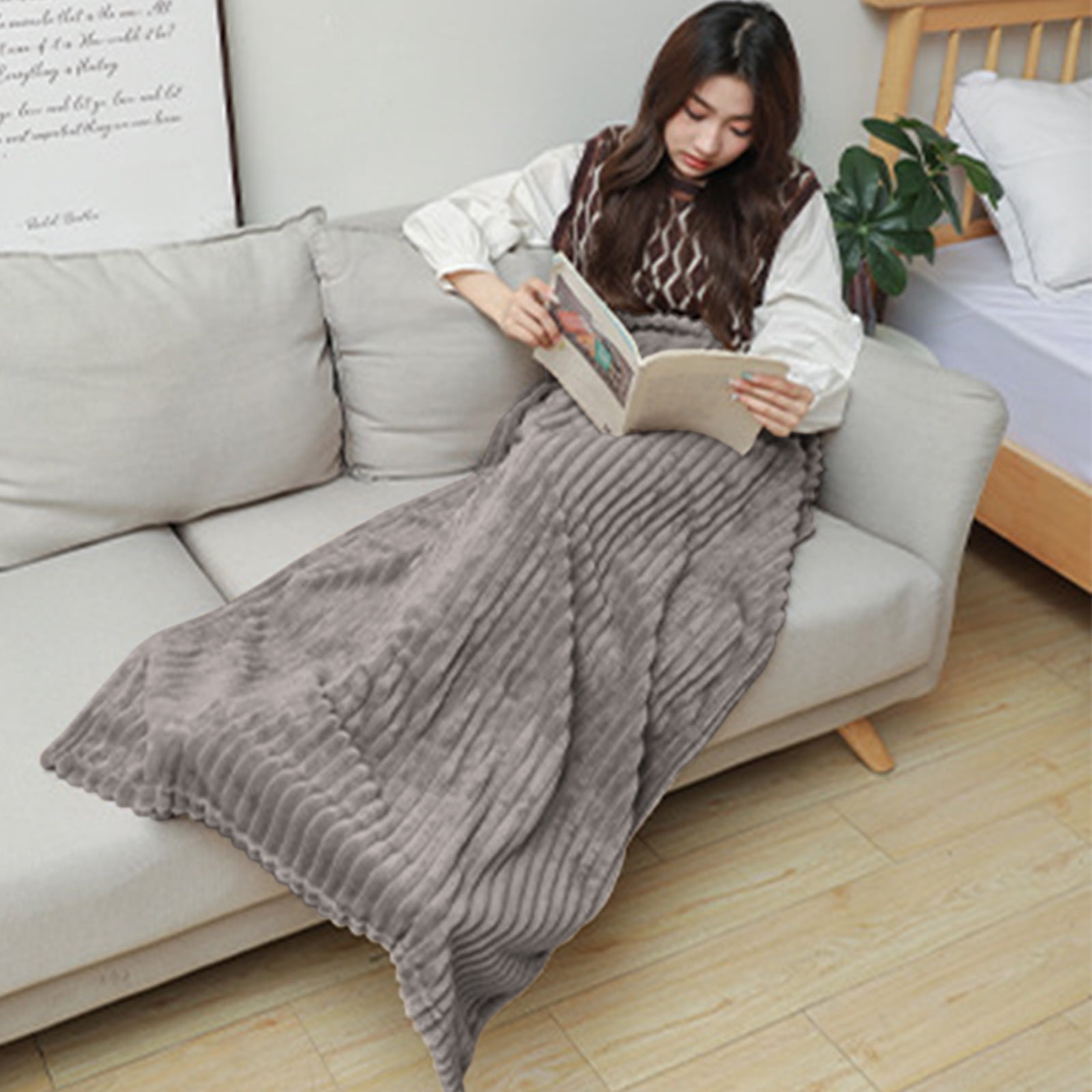 Avtoify Throw Blanket, Cozy Balanket, Cover Blanket Layer Thread ...