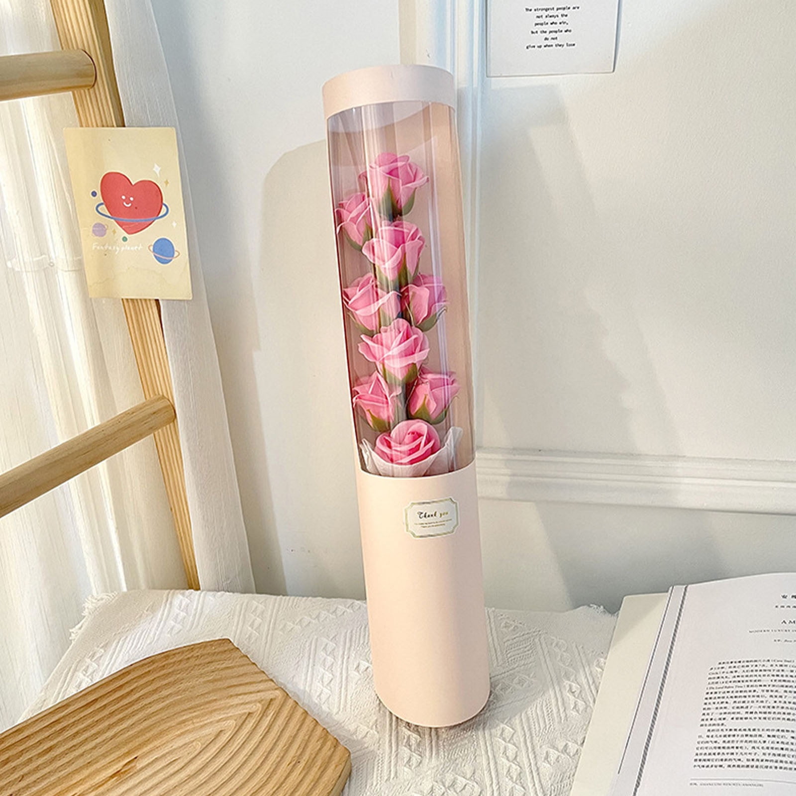 Avtoify Valentine's Day Clearance Soap Flower Rose Bouquet Gift Box ...