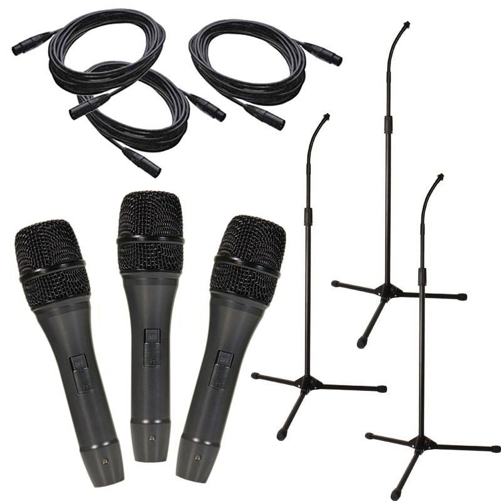 Avtronics Handheld Wired Dynamic Super-Cardioid Microphone Kit with ...