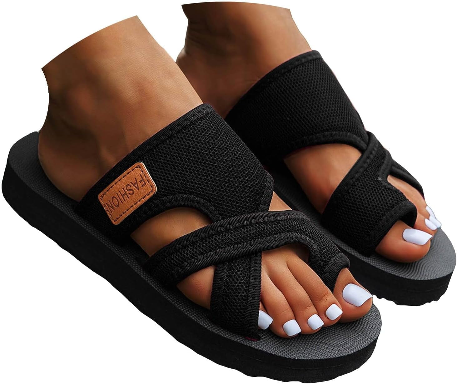 Avylays Orthopedic Sandals for Women, Women's Hollow Mesh Slide Sandals ...