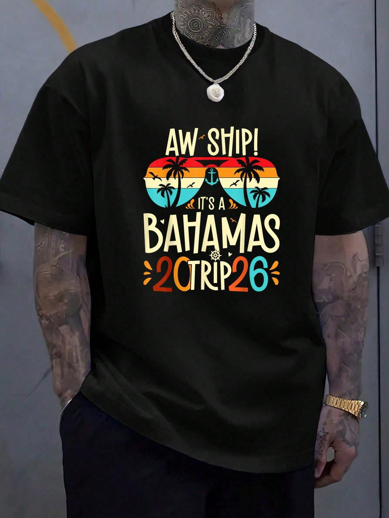 Aw Ship It's A Bahamas Trip 2026 Family Bahamas Cruise 2026 T-Shirt ...