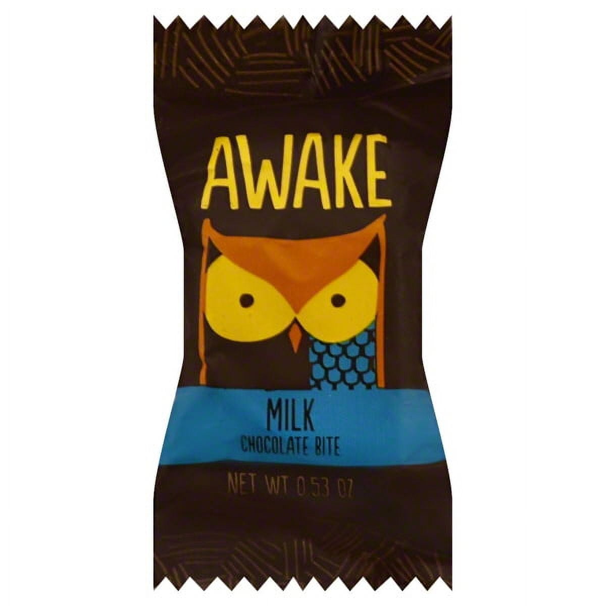 Awake Chocolate - Bites Milk Chocolate - Case Of 50-.53 Oz - Walmart.com