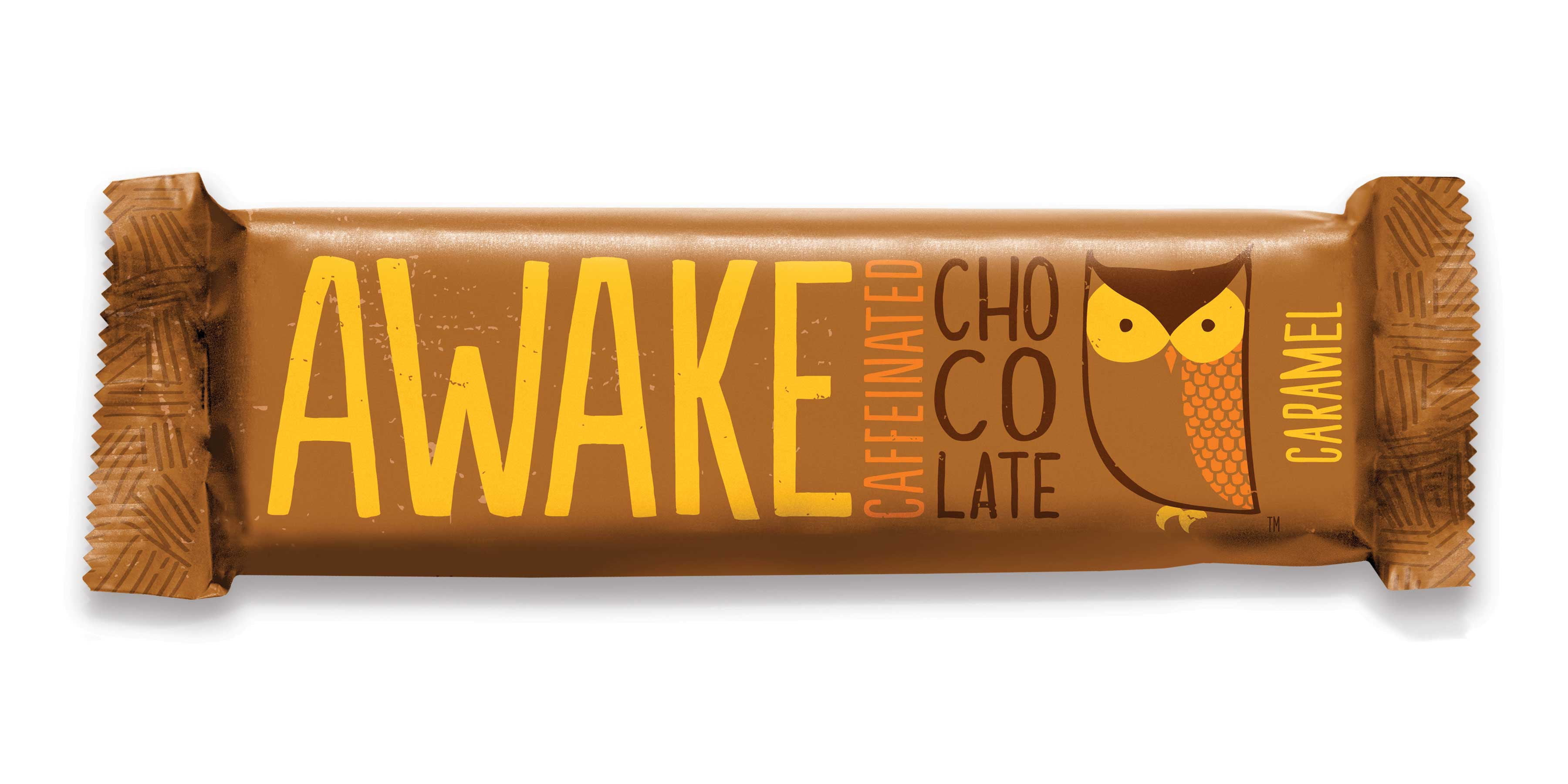Awake Caramel Chocolate Bar, 1.55 Ounce - 12 per pack -- 6 packs per ...