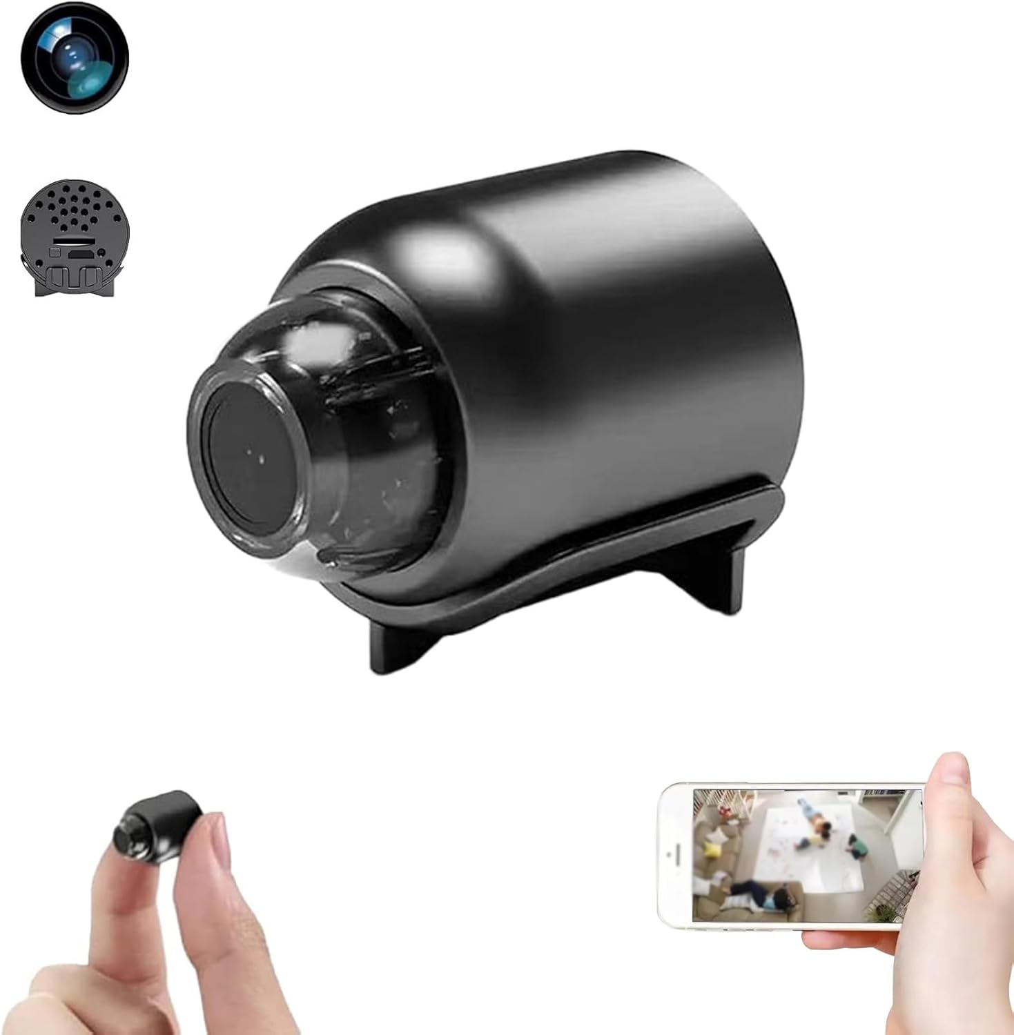 Awakeauthor Mini 5g Wireless WiFi Camera 1080p Hd, Ainsmiling Mini ...