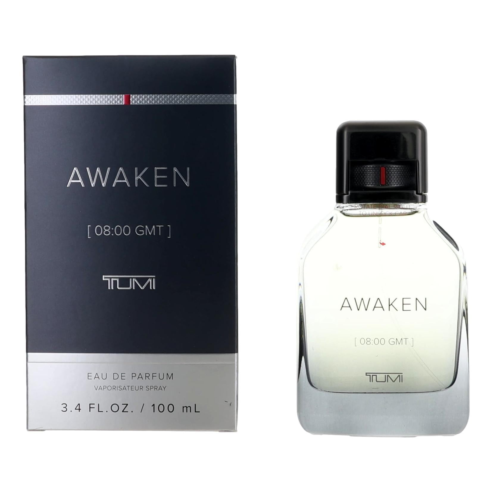 Tumi Awaken 3.4 oz EDP for Men - Woody Citrusy Scent, Ideal for ...