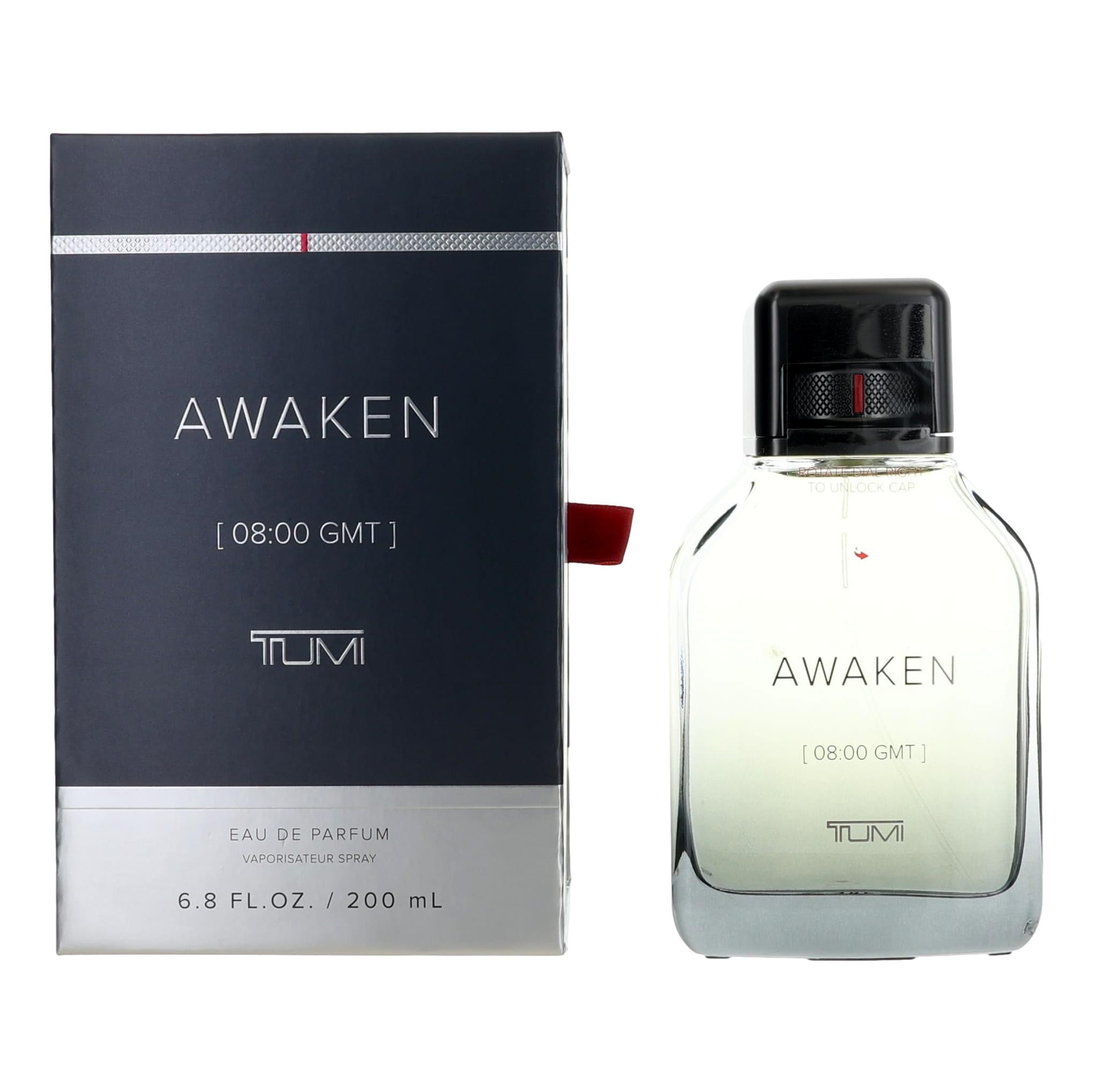 Awaken [08:00 GMT] by Tumi, 6.8 oz EDP Spray for Men - Walmart.com