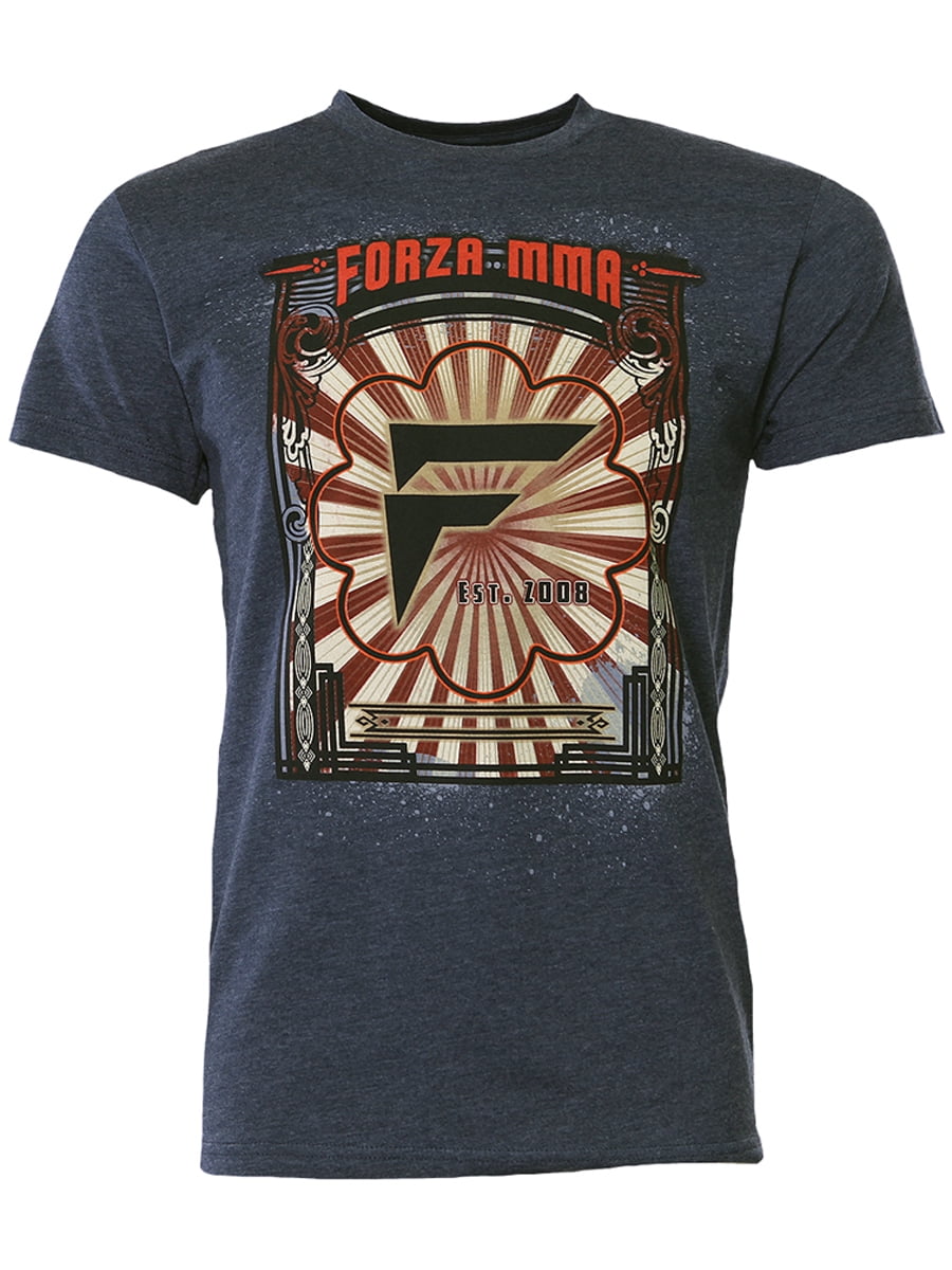 Awakening MMA T-Shirt - Navy - Walmart.com