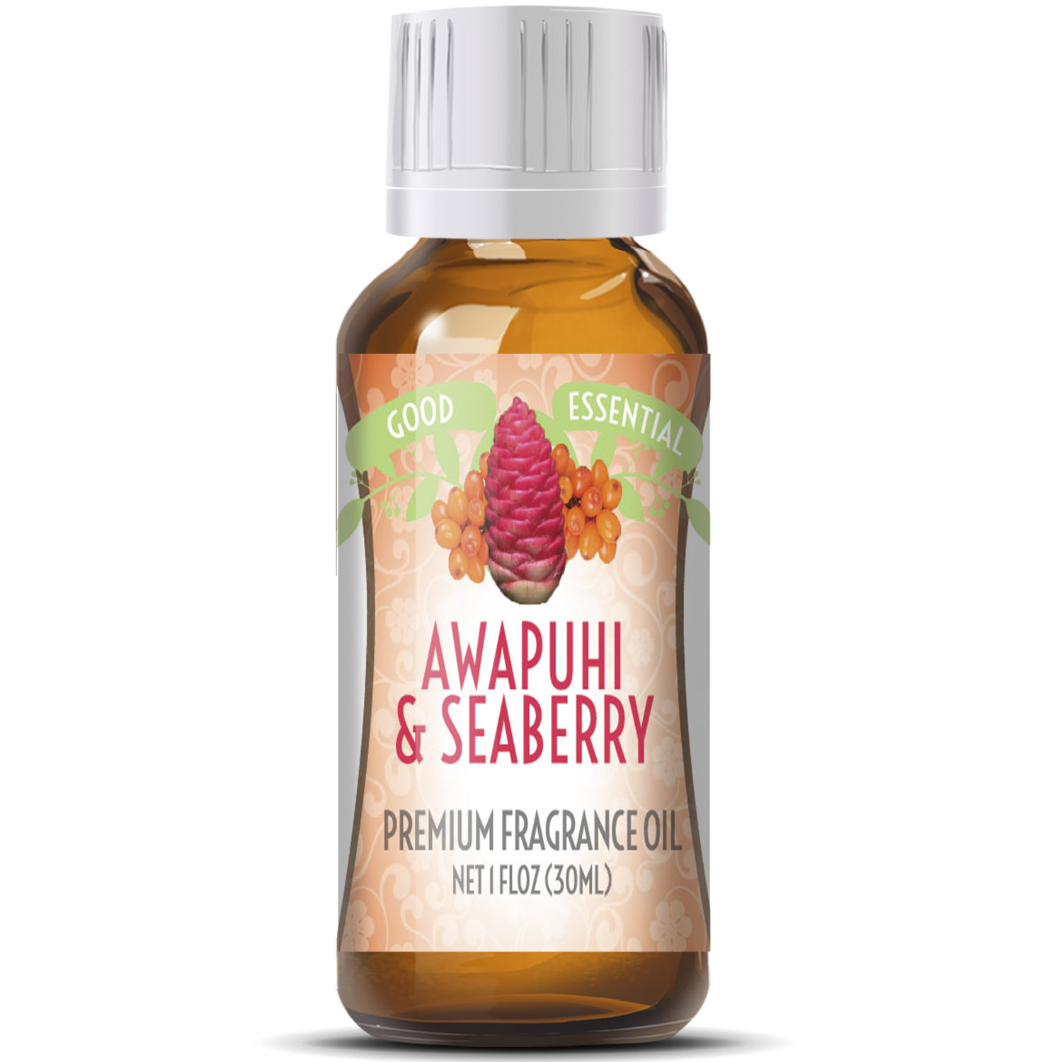 Awapuhi & Seaberry Scented Oil by Good Essential (Huge 1oz Bottle ...