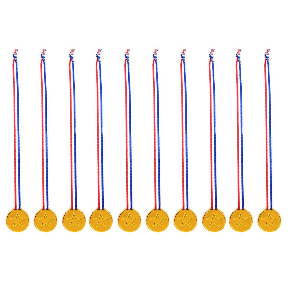 Award Medal Sport Game Medals Gold Coppers Silver Toy Party Gift U7F6 ...