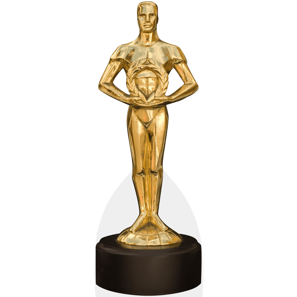 Award Statuette (Wreath) Mini Cardboard Cutout Standee - Walmart.com