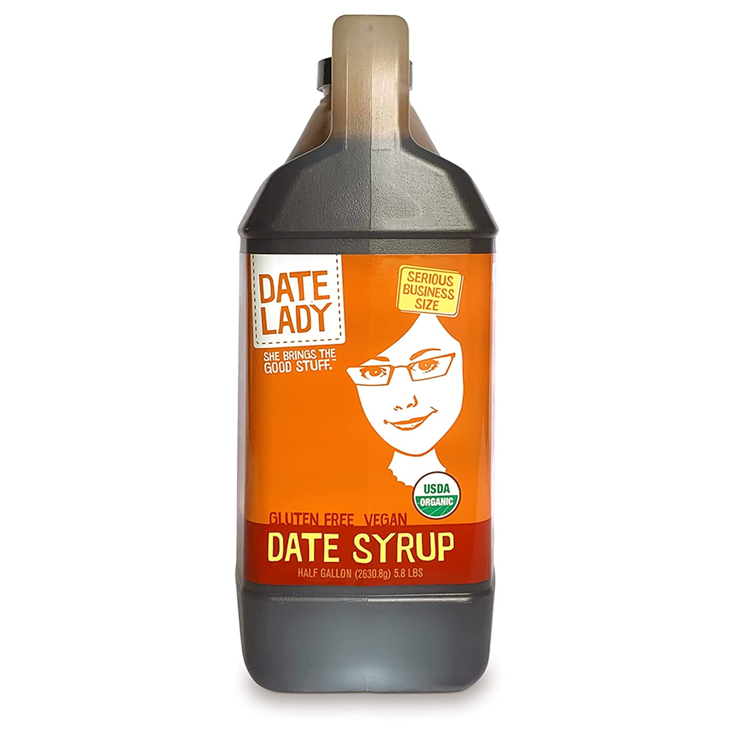 Award Winning Bulk Organic Date Syrup 5.8 lb - 100% Dates. Vegan, Paleo ...
