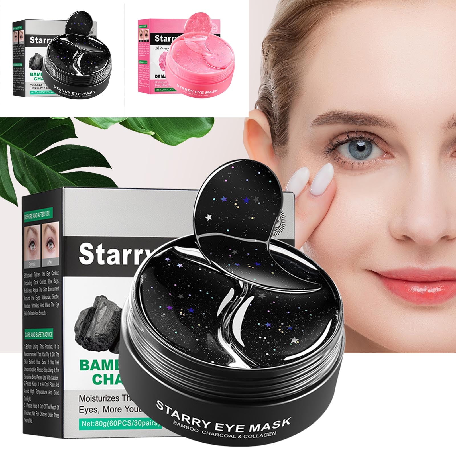 Award Winning Under Eye Mask, 60 Posts Gel Eye Patches for Dark Circles ...