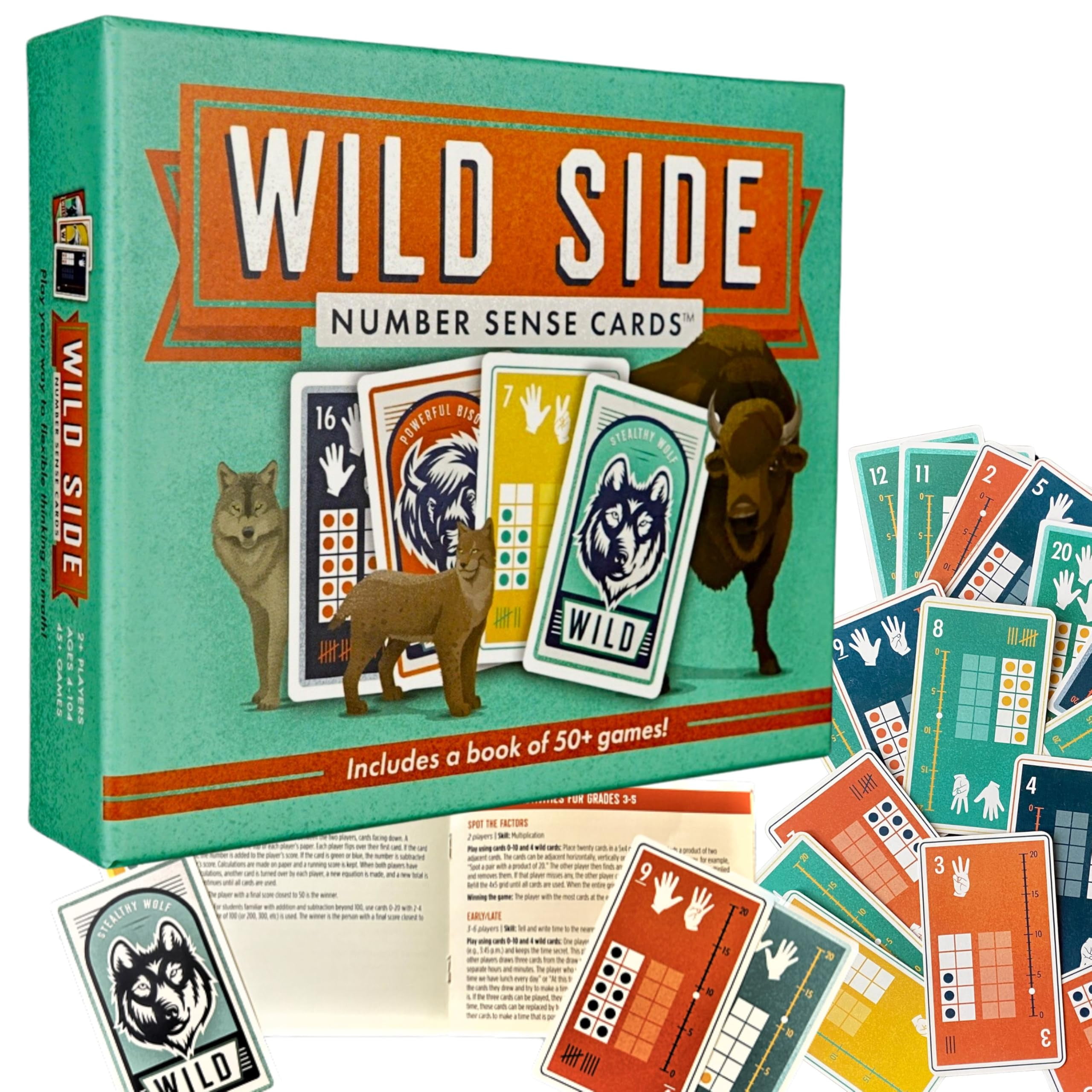 Award-Winning Math Deck For Kids| 50+ Math Games For Kids To Support ...