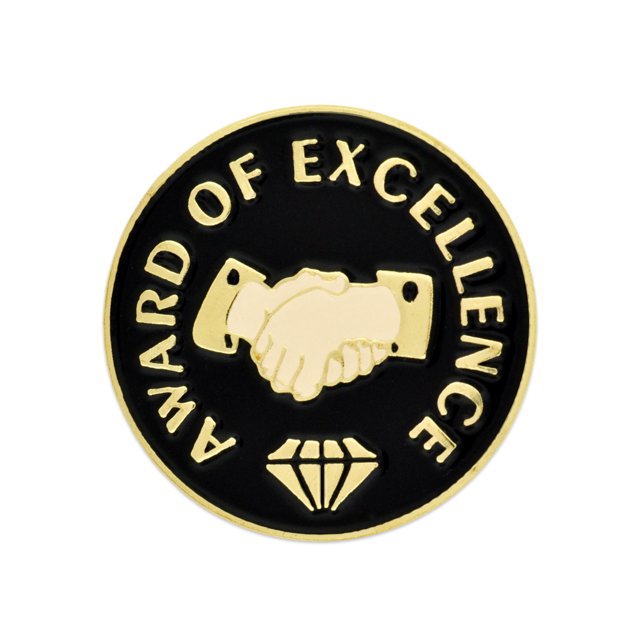 Award of Excellence Diamond Corporate Enamel Lapel Pin - Walmart.com