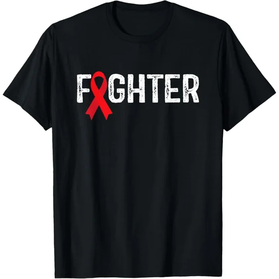 Awareness Fighter Blood Cancer Design Fight Health Support Ribbon ...
