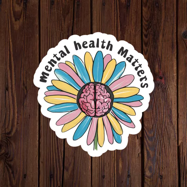 Awareness Sticker Matter Brain Sticker Phone Decal Water Bottle ...