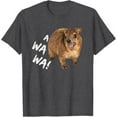Awawa! Angry Screaming Hyrax Meme T-Shirt - Walmart.com