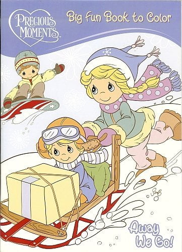 Pre-Owned Away We Go (Big Fun Book To Color) Paperback - Walmart.com