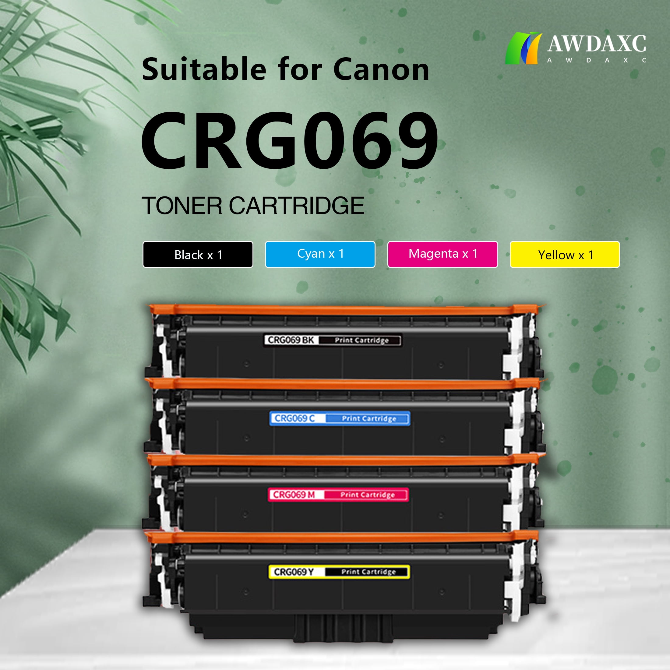 Awdaxc Compatible Toner Cartridge for Canon CRG-069,Suitable for LBP673 / MF750 Printer,(With ...