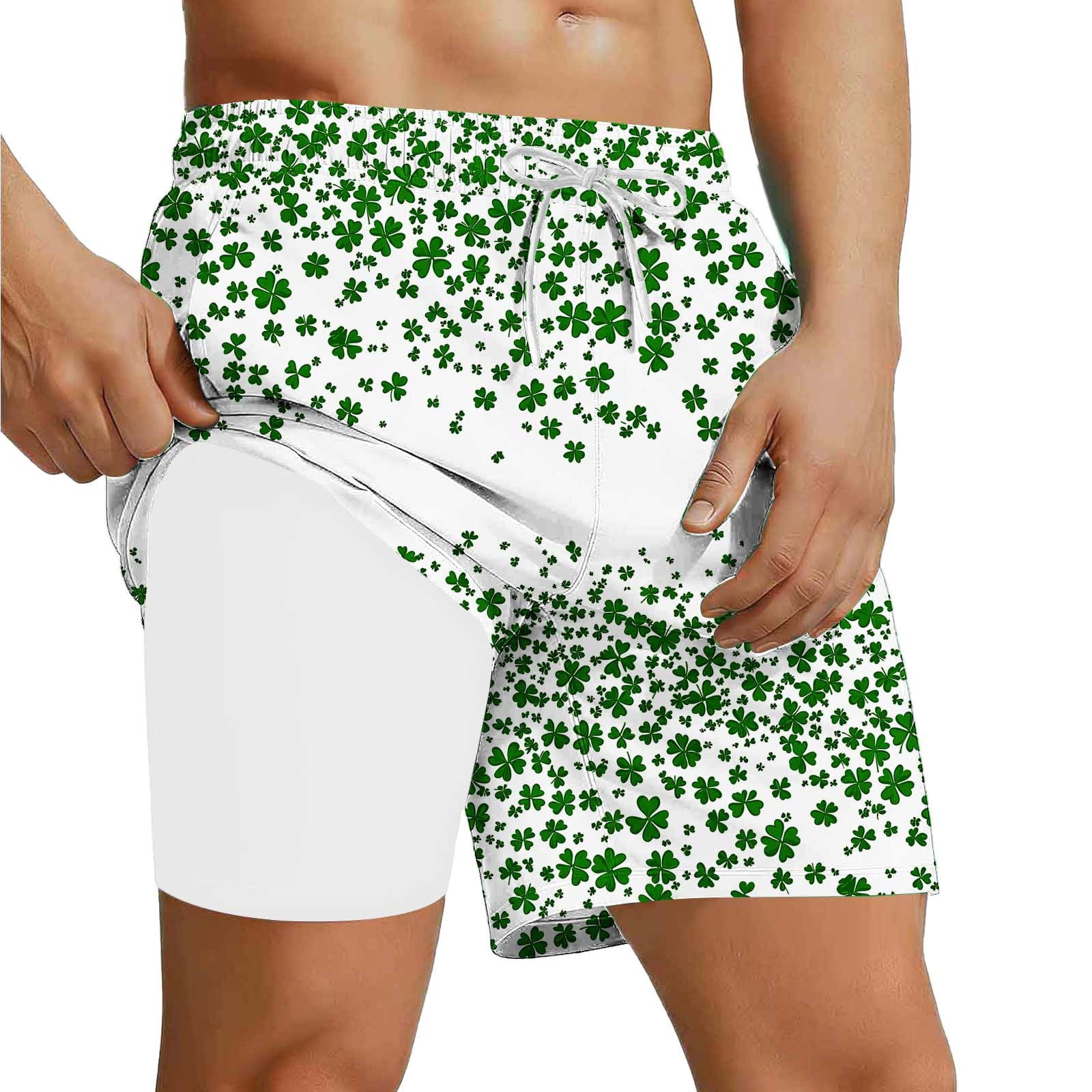 Awdenio Athletic Shorts for Men Swim Trunks with Compression Breathable ...