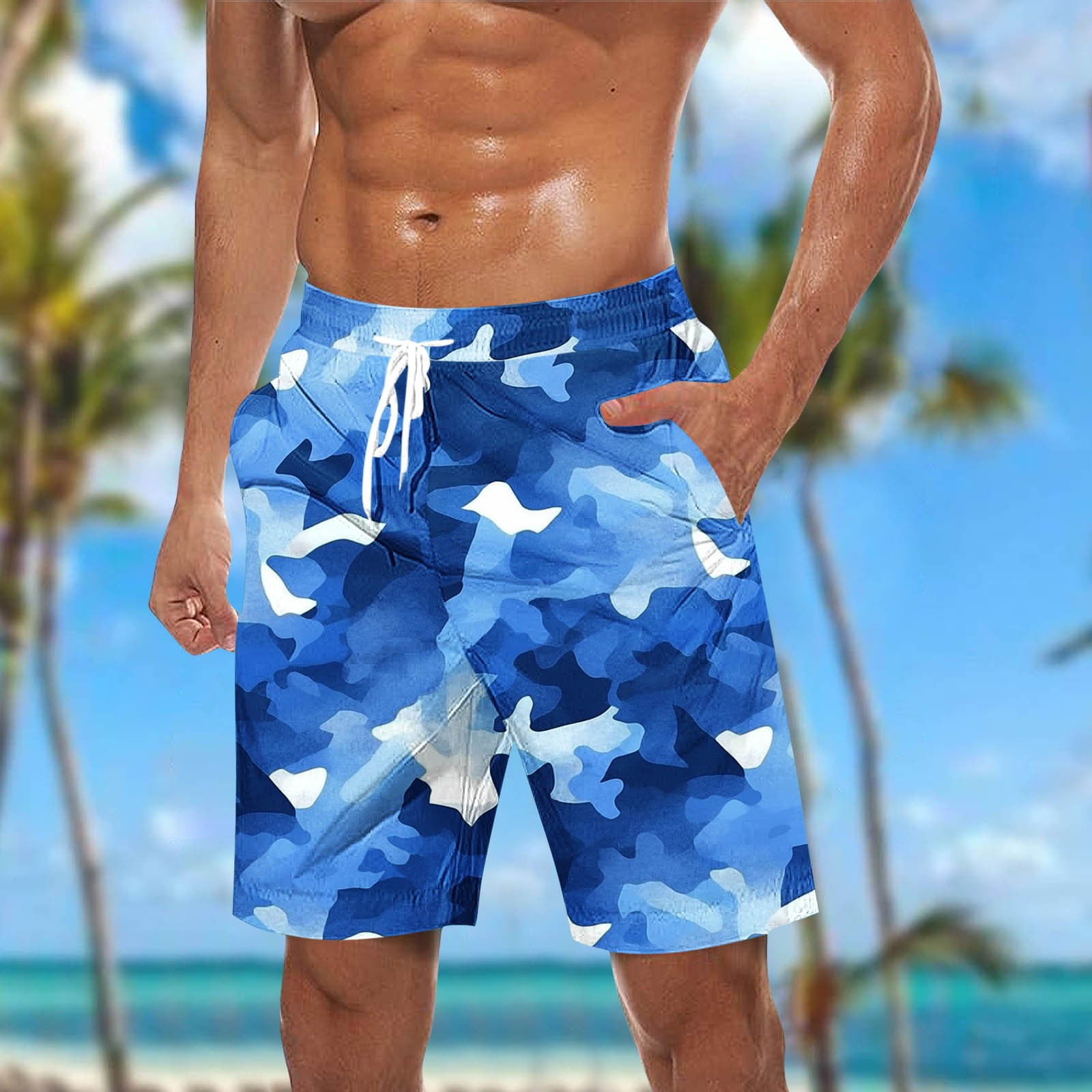 Awdenio Basketball Shorts Swim Trunks Mesh Liner Volley Shorts Swimming ...