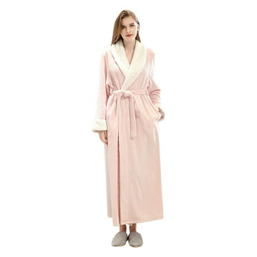 Jaclyn Women's Cable Plush Robe - Walmart.com
