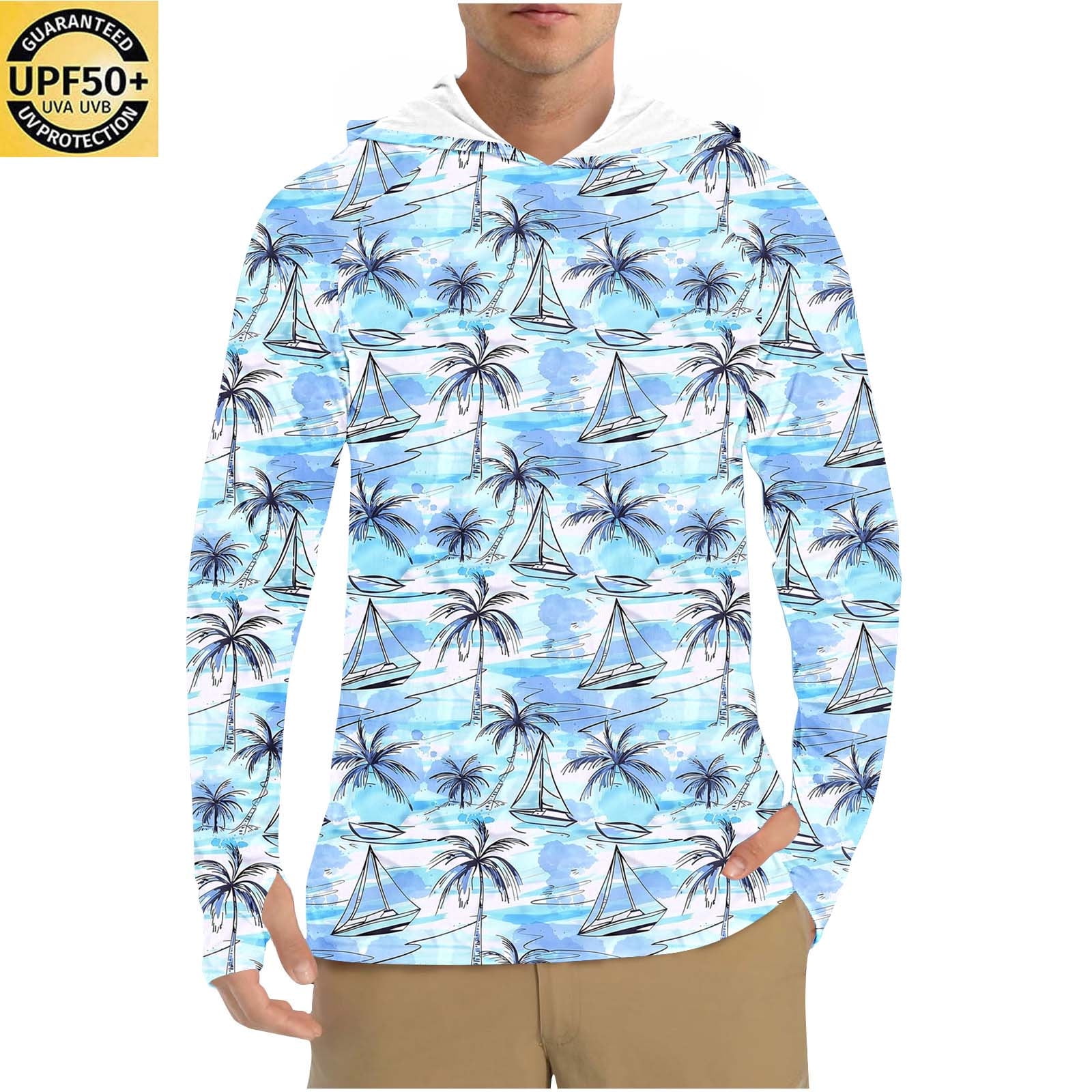 Awdenio Big and Tall Shirts for Men Long Sleeve UPF 50+ UV Protection ...