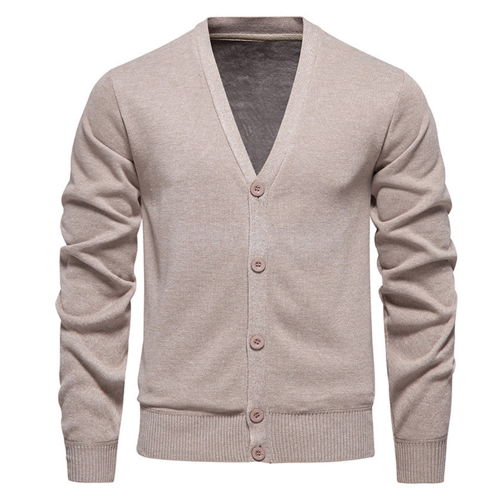 Awdenio Cardigan Sweaters for Men Cardigan Sweater V Neck Casual Soft ...