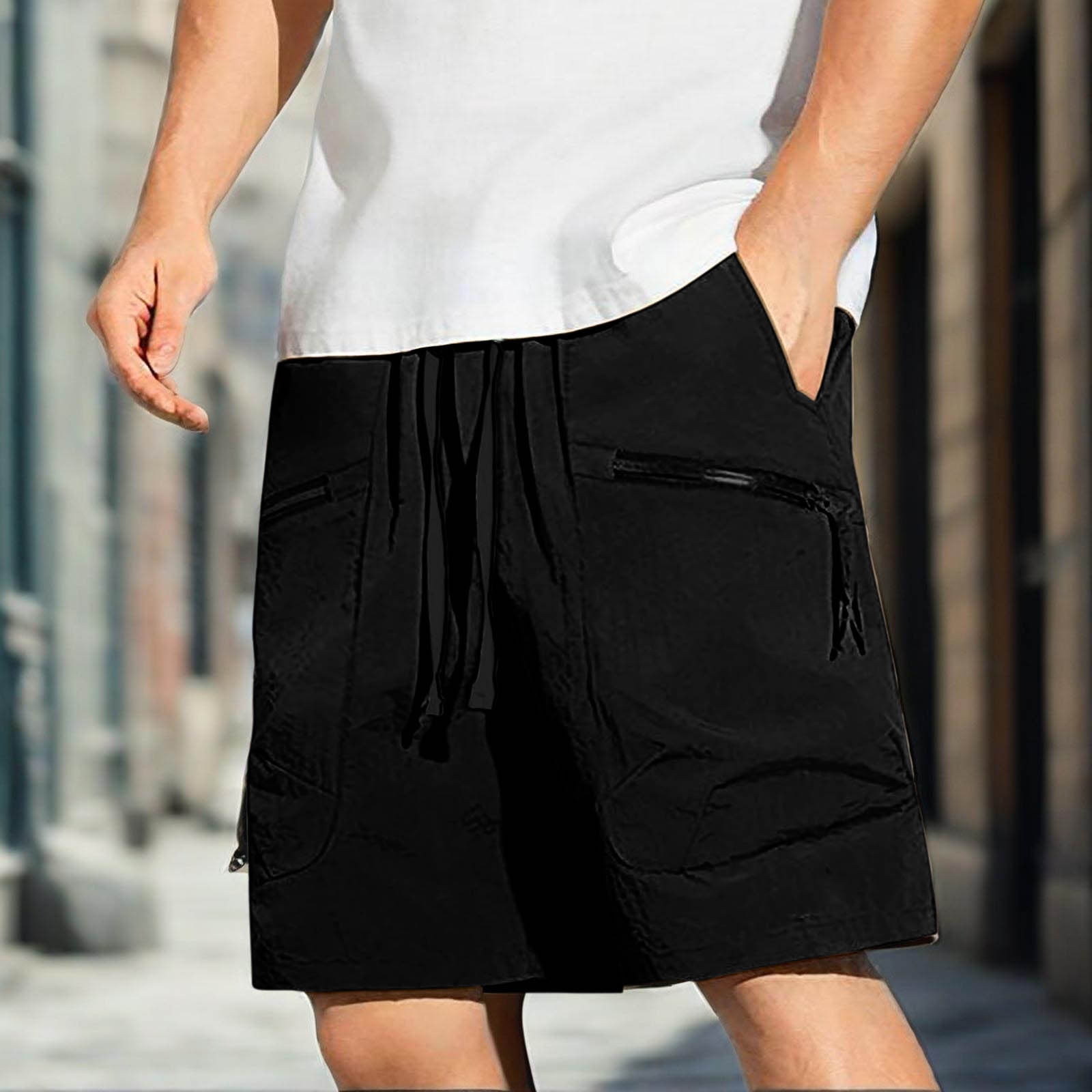 Awdenio Cargo Pants for Men Fishing Shorts for Men Lightweight Golf ...