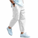 Mavick Cargo Pants for Men Lightweight Sweatpants Hiking Drawstring ...