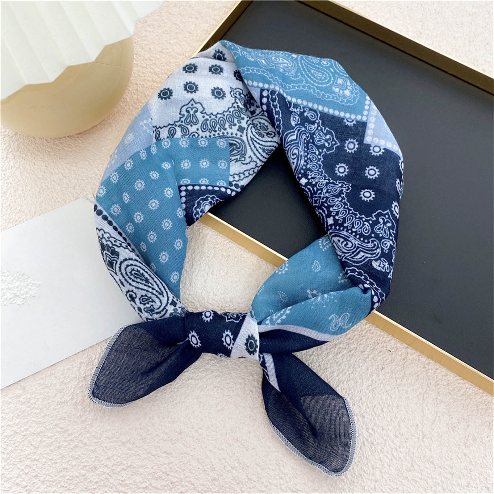 Awdenio Fashion Scarves Lightweight Women's Cotton and Linen Small ...