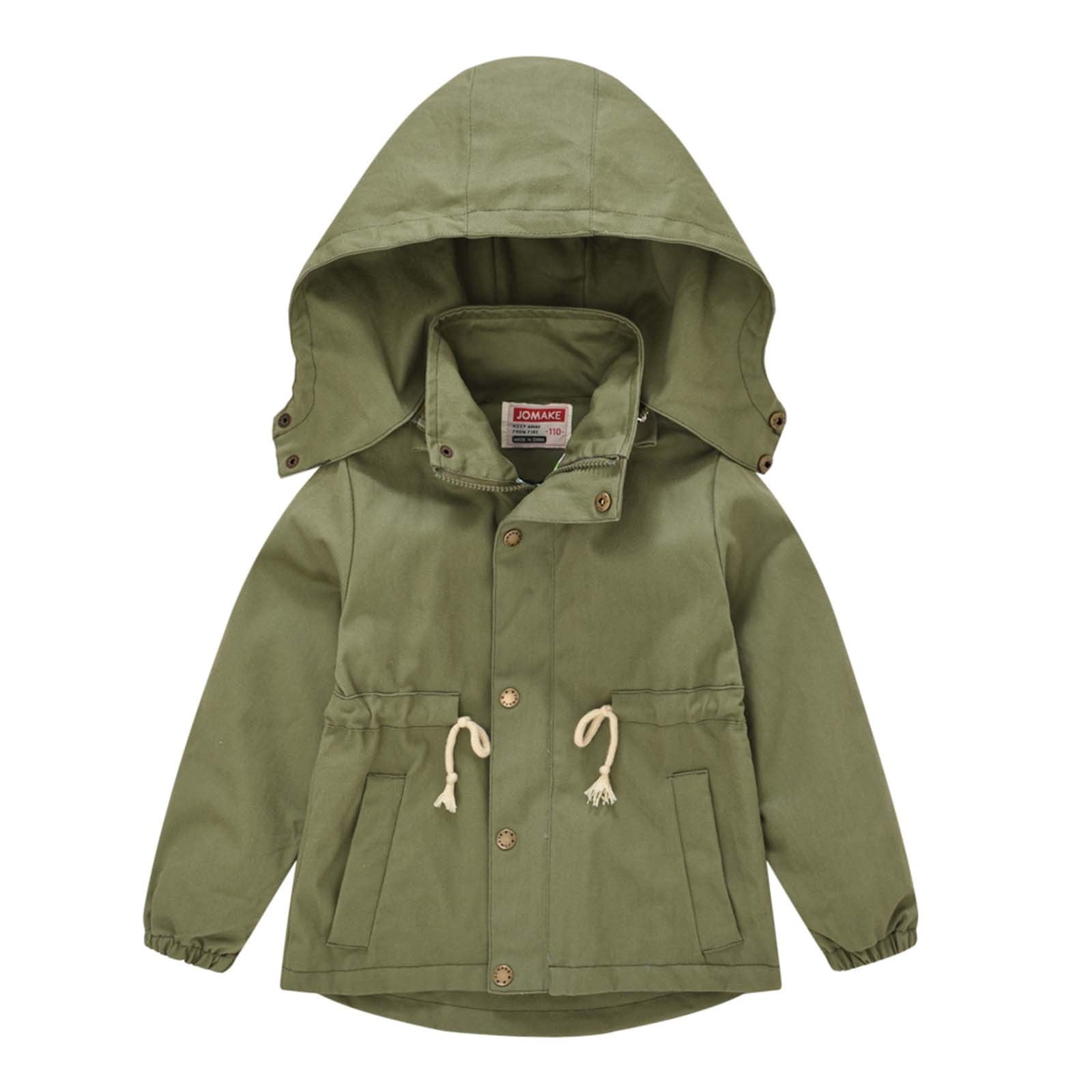 Awdenio Girls' Down Jackets & Coats, Children's Boys Girls Hooded ...