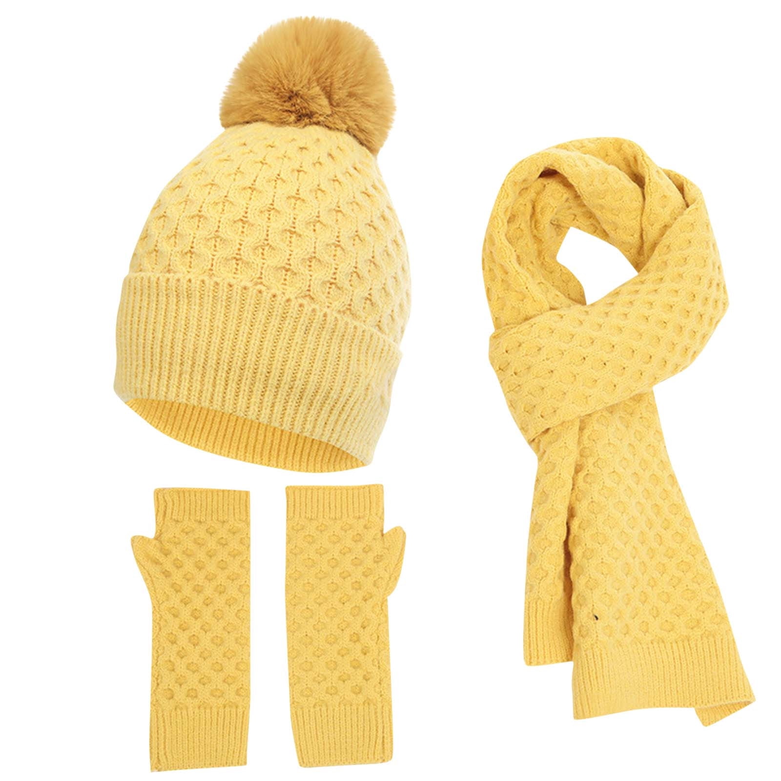 Awdenio Hats for Men Women Trends Winter Wool Scarf Fall and Winter ...