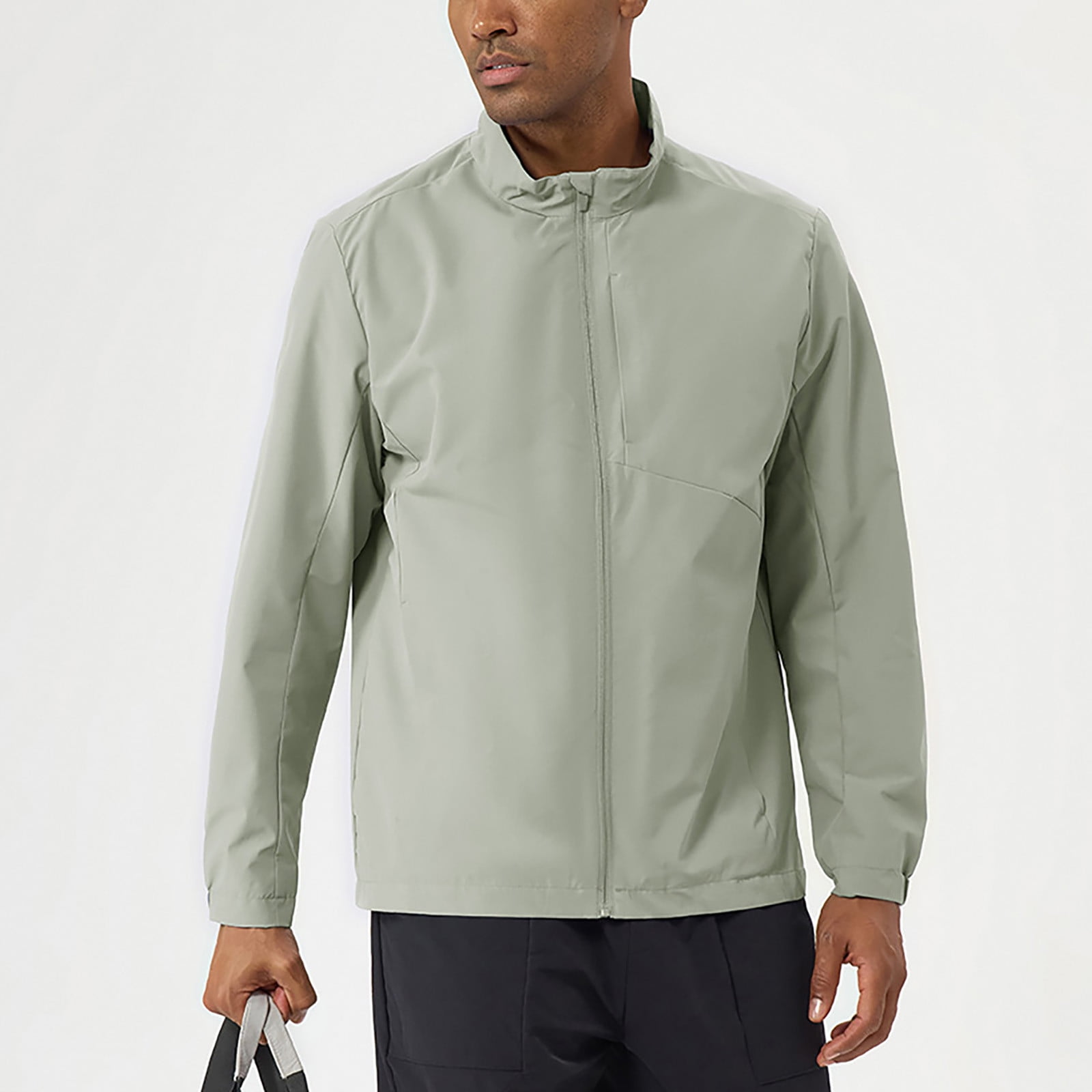 Awdenio Jackets for Men Lightweight Windbreaker Workout Windproof ...