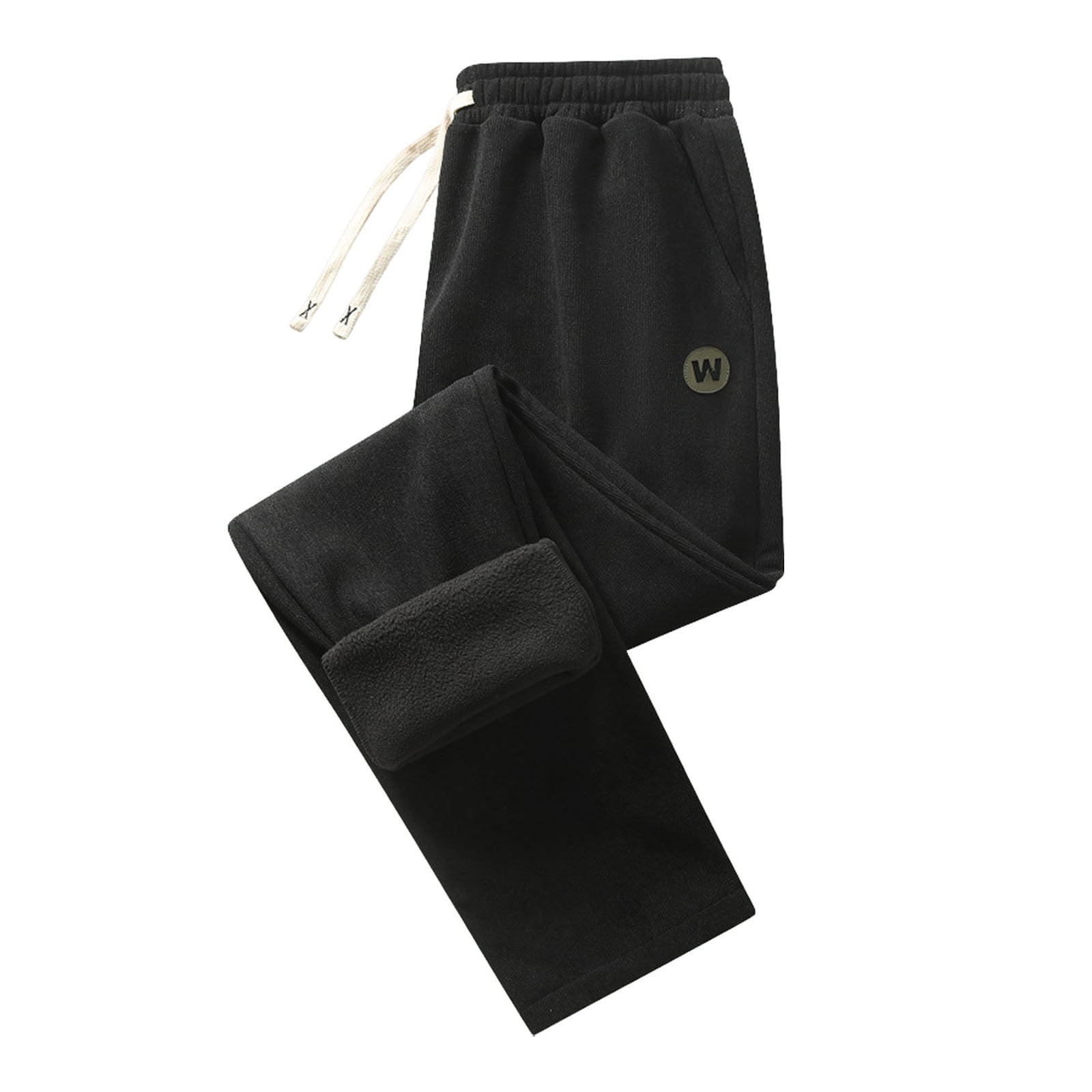 Awdenio Men's Pants Corduroy Casual Fashion Loose Fit Wide Leg Pants ...
