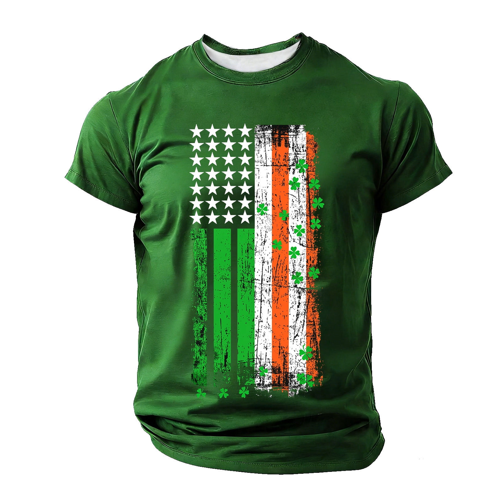 Awdenio Men's T-shirts Saint Patricks Day T Shirts Funny St Pattys Tees ...