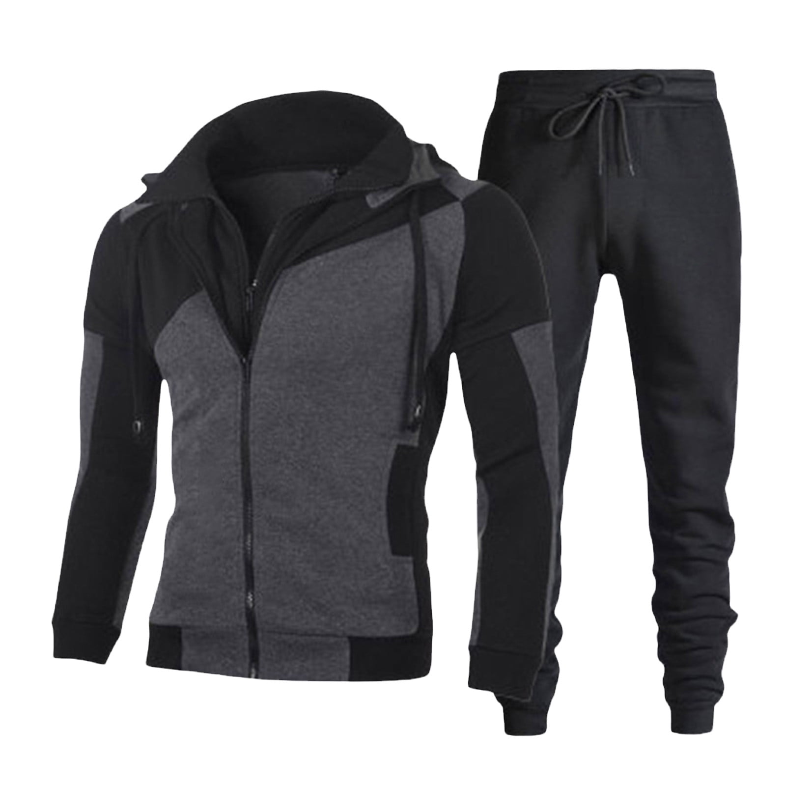 Awdenio Men's Track Suits 2 Piece Set Active Jogging Suits Long Sleeve ...