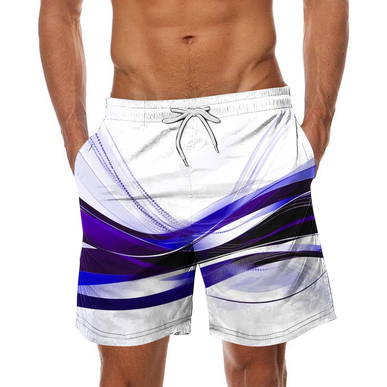 Awdenio Mens Athletic Shorts Swim Bathing Trunks Soft Swimming Shorts ...