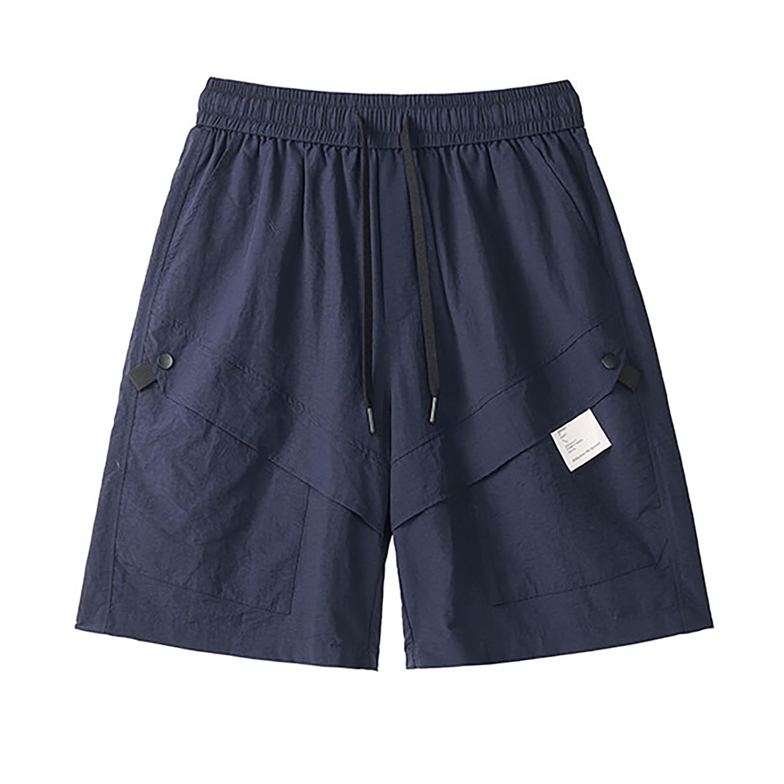 Awdenio Mens Cargo Shorts Swim Trunks Bathing Suits Quick Dry Board ...