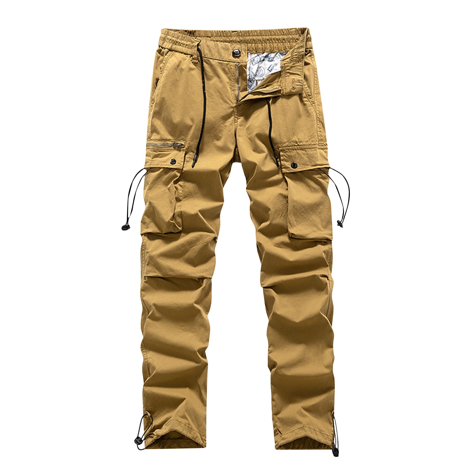 Awdenio Mens Pajama Pants Hiking Pants Relaxed Fit Cotton Mens Work ...