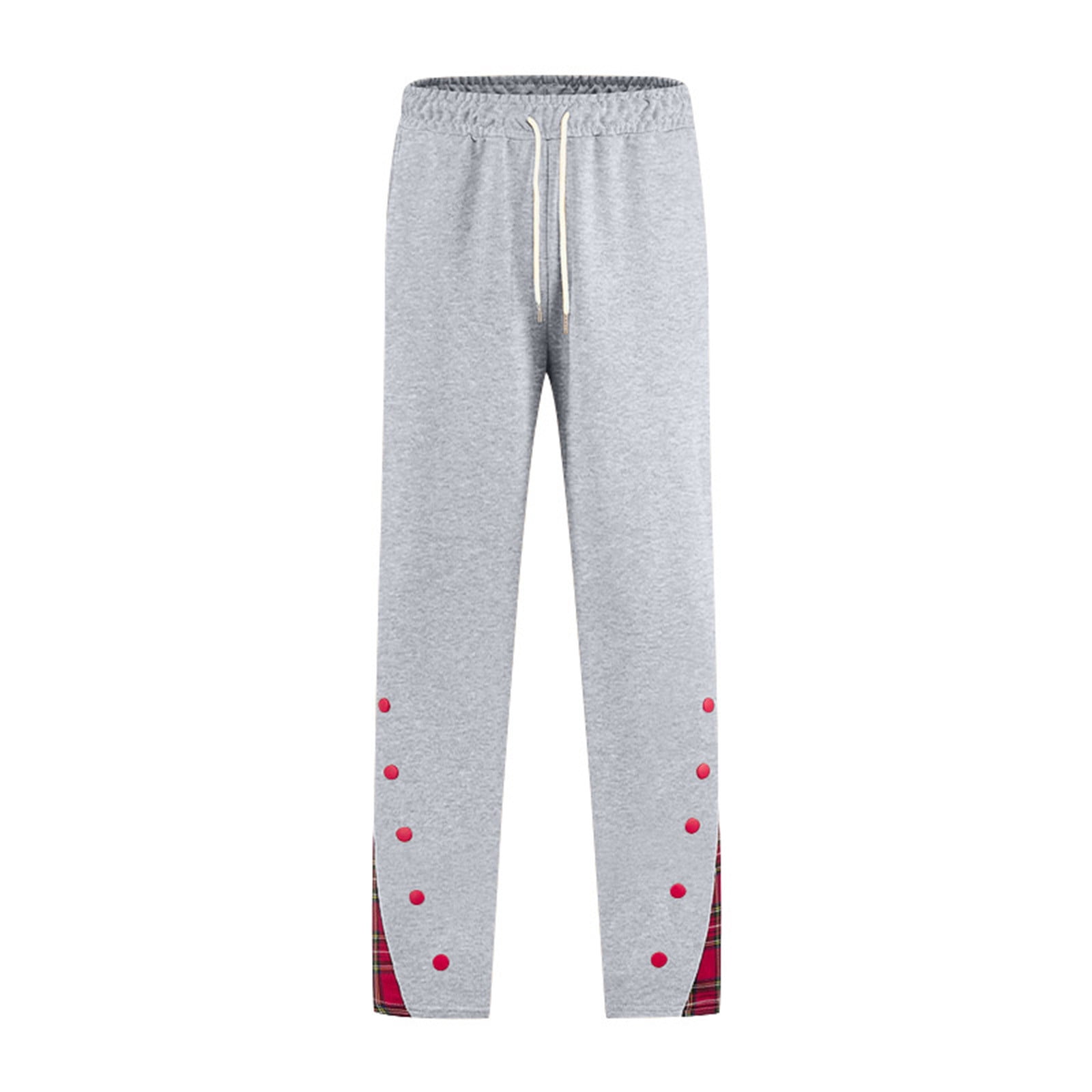 Awdenio Mens Sweatpants Clearance Youth Loose Fit Tear-Away Pants Snap ...