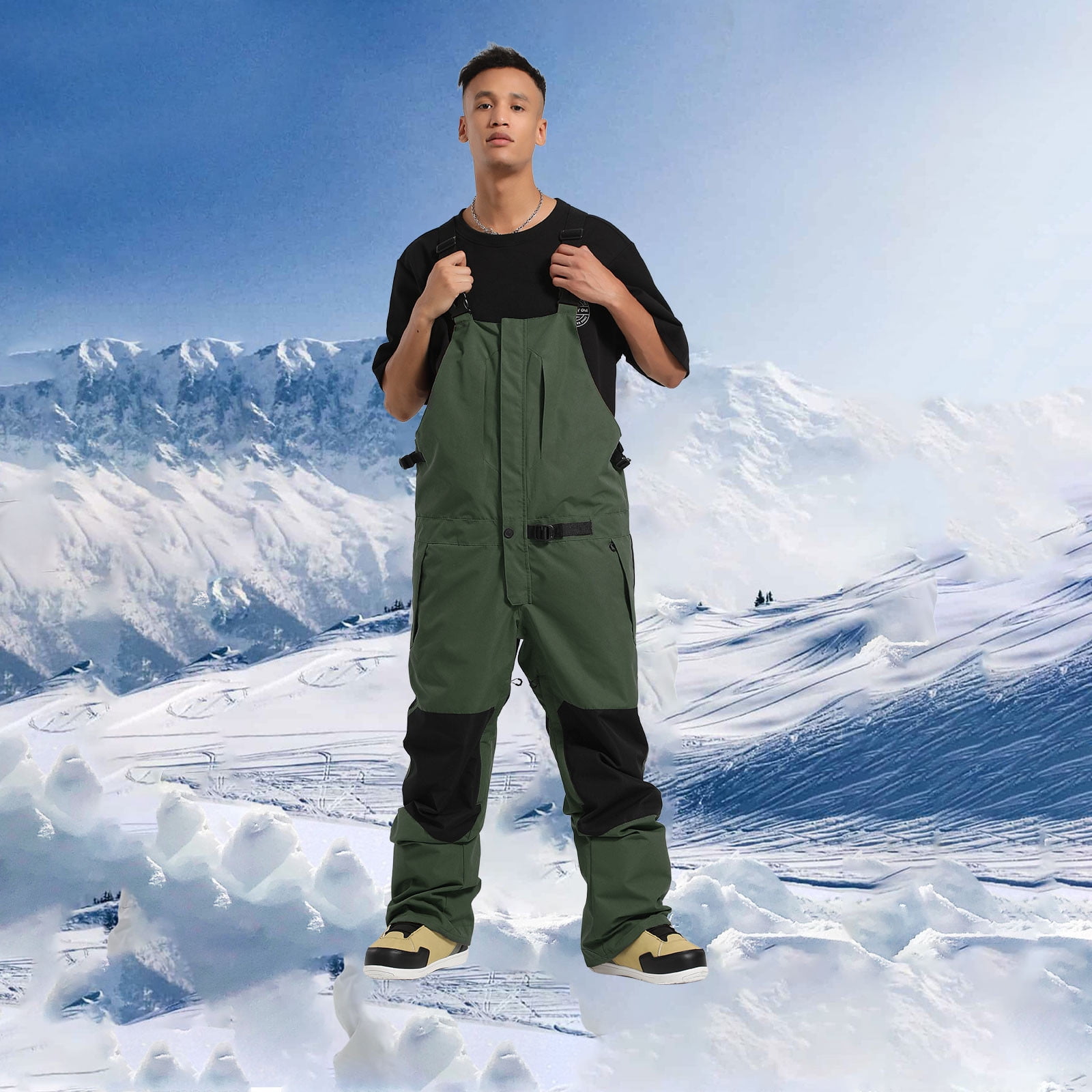 Awdenio Mens Womens Snow Pants Clearance Waterproof Snow Ski Pants ...