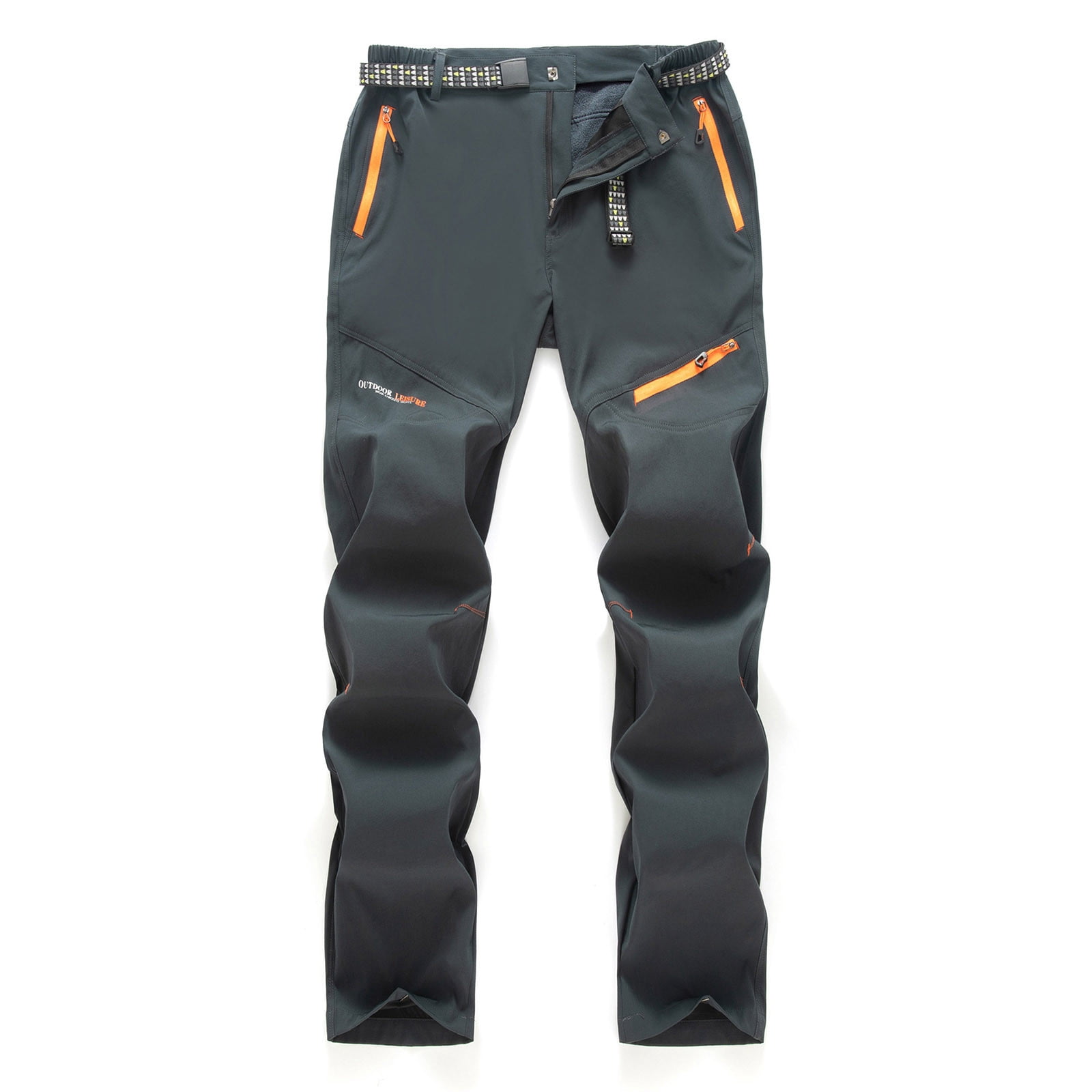Awdenio Pants for Men Winter Fleece Lined Ski Snow Pants Water ...