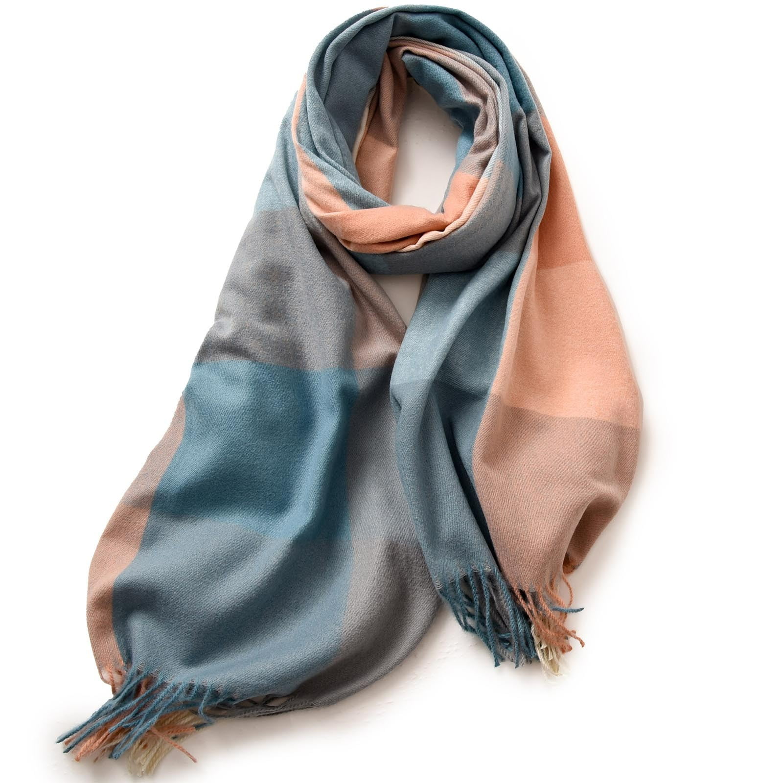 Awdenio Scarfs for Women Lightweight Scarf Shawl, Ladies Scarf Striped ...